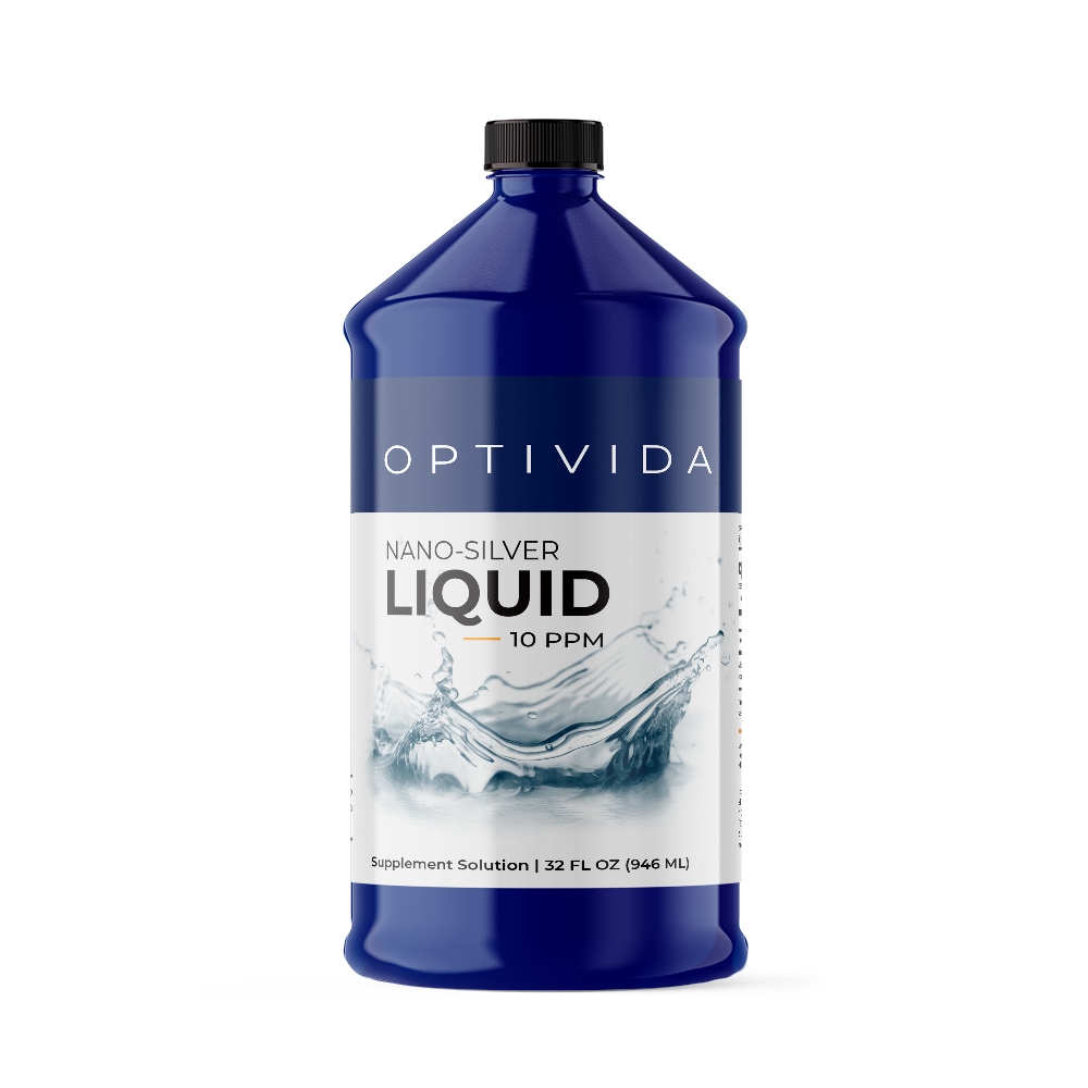 Silver Liquid - 32 oz. - 10ppm – Optivida Health