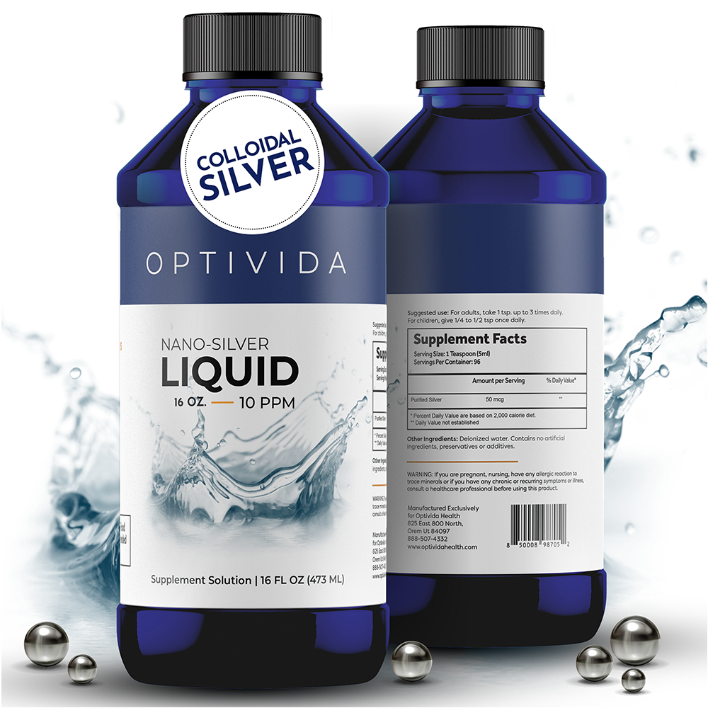 Silver Liquid - 10ppm – Optivida Health