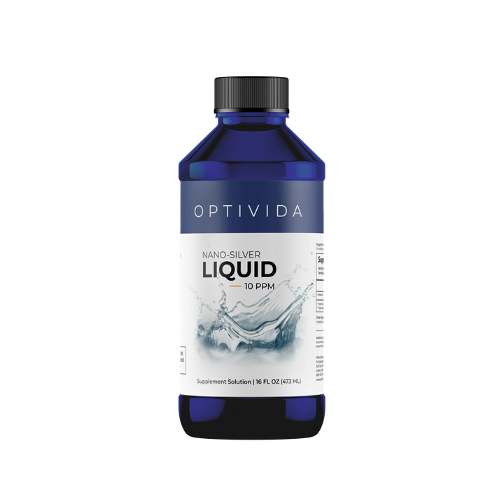Silver Liquid - 16 oz. - 10ppm – Optivida Health