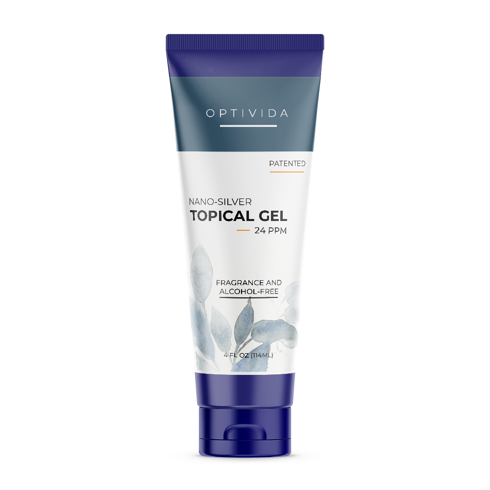 Silver Gel -Nano Silver Gel, 4 oz. Tube, 24 PPM Silver Solution ...